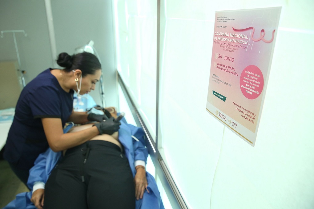 ISSSTE ofrece micropigmentación de areola-pezón para todas las mujeres ...